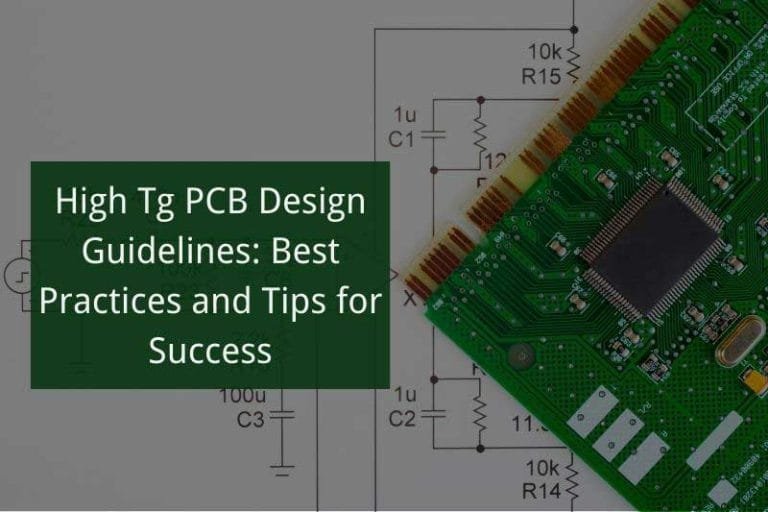 High Tg PCB Materials: A Comparison and Selection Guide - JHYPCB